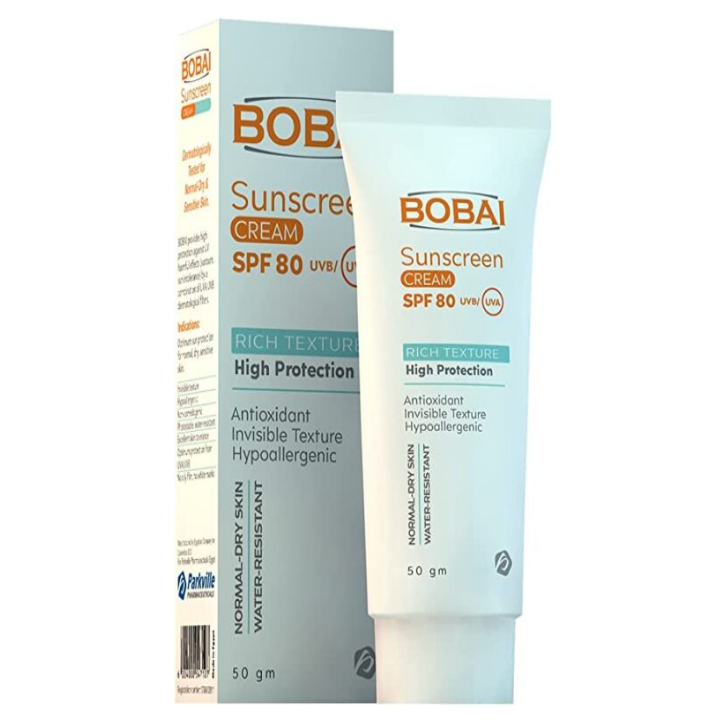 Bobai SunScreen SPF 80 cream 50 gm – drahmedelezaby