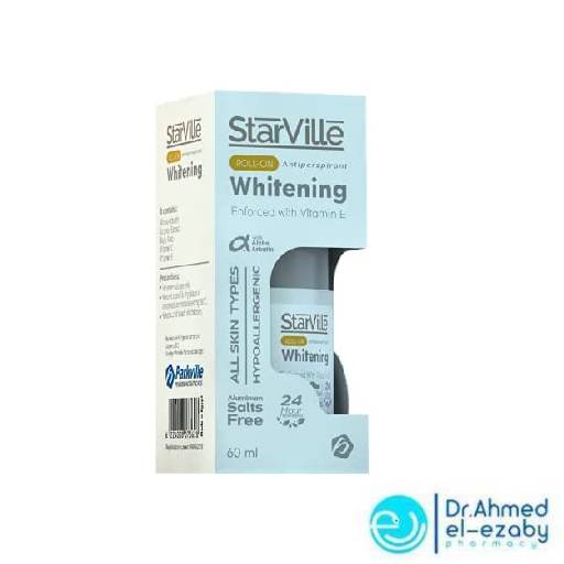 Starville Roll On Whitening 60 Ml - Drahmedelezaby