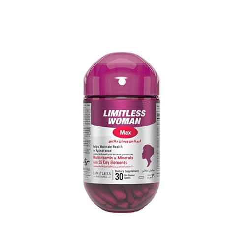 Limtless woman max 30 tablets - Drahmedelezaby