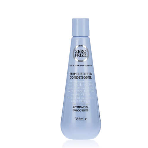 Zero Frizz Triple Butter Conditioner for Frizzy Hair – 355 ml ...