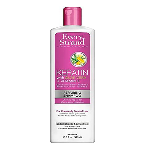 every strand keratin & aloe vera – repair shampoo – 399 ml – drahmedelezaby