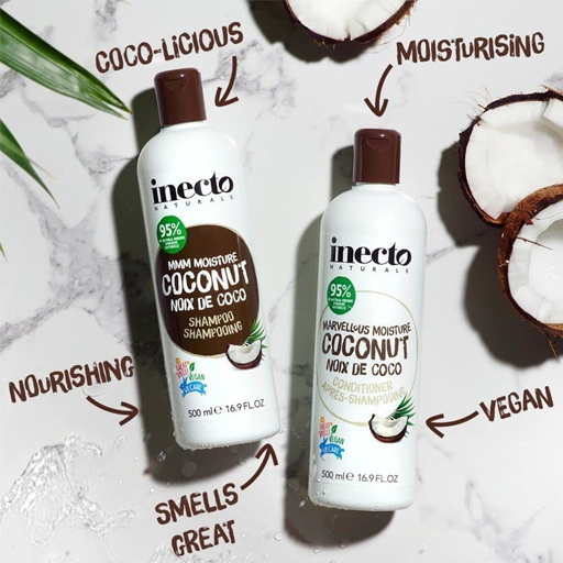 Inecto Naturals Super Moisturising Coconut Conditioner - 500 ml - Dr ...