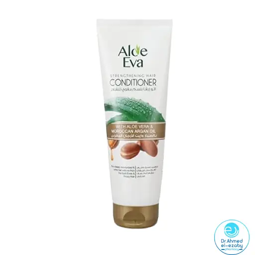 Aloe Eva Strengthening Hair Conditioner with Aloe Vera and Moroccan ...