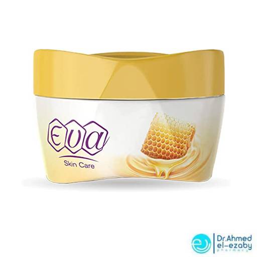 Eva Skin Cream with Honey for Normal Skin, 50 gm - Drahmedelezaby
