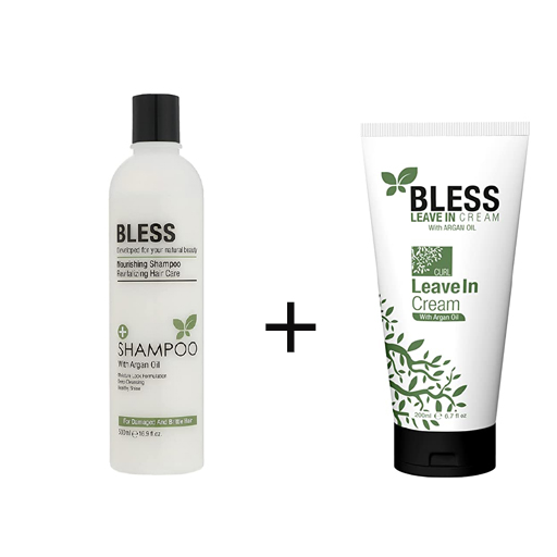 BLESS shampoo+LEAVE IN CREAM free 200ml 90L – drahmedelezaby
