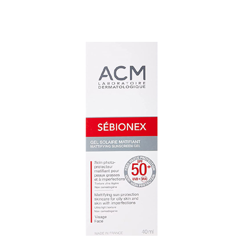 ACM Sebionex Mattifying Gel Spf 50, 40 ml – drahmedelezaby