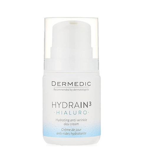 DERMEDIC HYDRAIN.3 ANTI-WRINKLE DAY CREAM 55ML – drahmedelezaby