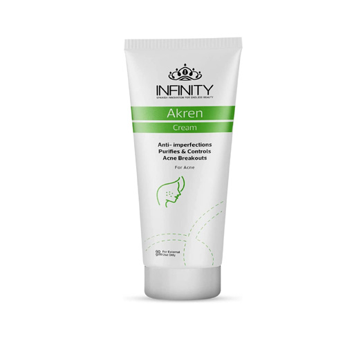 Akren Acne Prone Skin Cream for Combined & Oily Skin, 60 gm ...