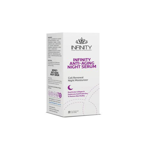 INFINITY ANTI AGING NIGHT SERUM 40 ML – drahmedelezaby