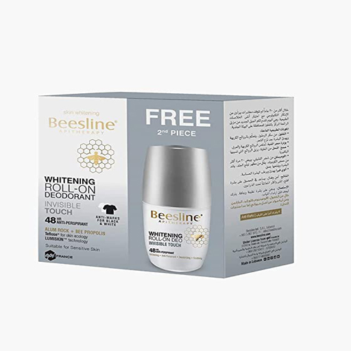 Beesline Whitening Deo Roll On 50ml -Invisible Touch 1+1 Free ...