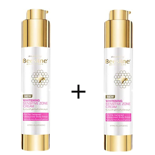 Beesline – Whitening Sensitive Zone Cream, 50ml 1+1 Free – drahmedelezaby