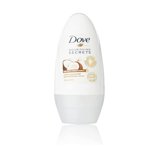 Dove Women Antiperspirant Deodorant Roll-On Coconut And Jasmine 50ML Promo – drahmedelezaby