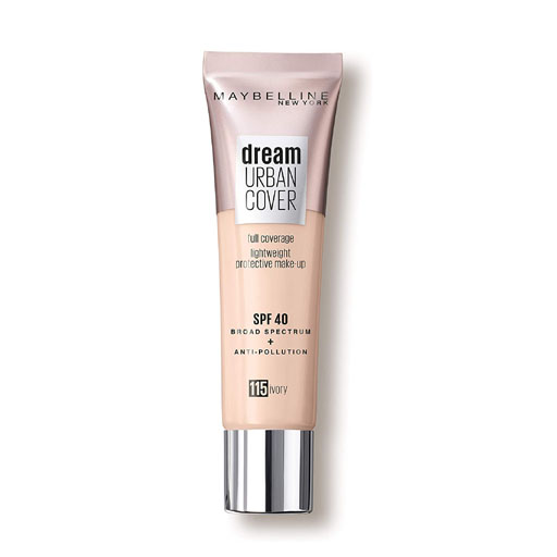 Maybelline Dream Urban Cover Liquid Foundation Ivory 45g 30 Ml Drahmedelezaby