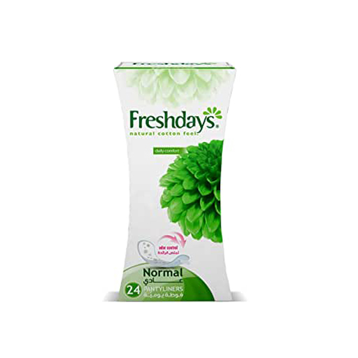 Freshdays Normal Panty Liners, 24 Counts – drahmedelezaby