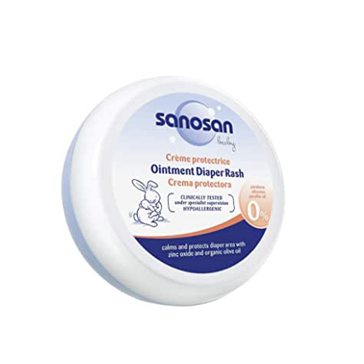 Sanosan Diaper Rash Cream For Baby, 150 Ml – drahmedelezaby