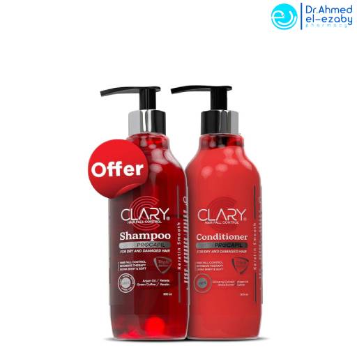 Clary Shampoo and Conditioner Offer Pack - Drahmedelezaby