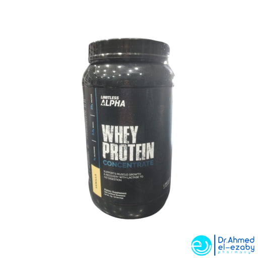 Limitless Alpha Whey Protein Concentrate - Drahmedelezaby