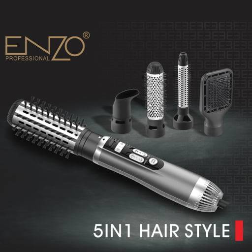 Enzo hair dryer for creating hair styles, equipped with a 5-in-1 ENZO ...