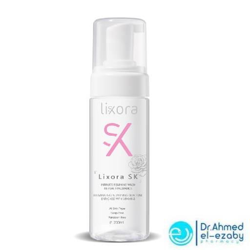 (IMP)lixora sk foam cleanser Intimate 200 mL – drahmedelezaby