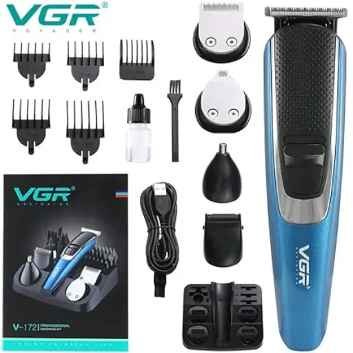 VGR Professional Face, Hair and Body – Multi Grooming kit, V-172 ...